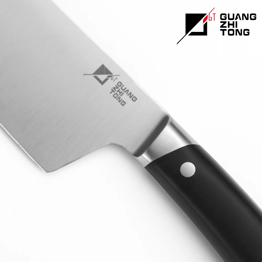 8-inch New Design Chef Knife Single Abs Forged Bolster Handle Kitchen ...