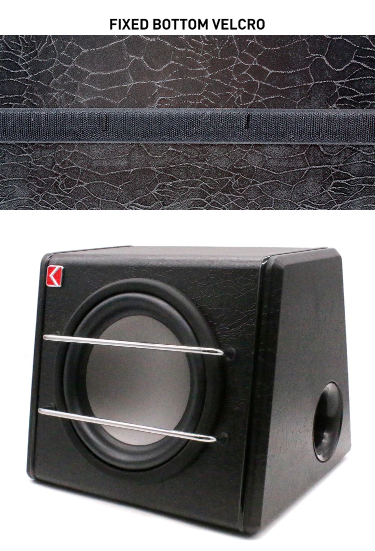 120W 10 Inch Trapezoid Subwoofer Box for Car Audio System