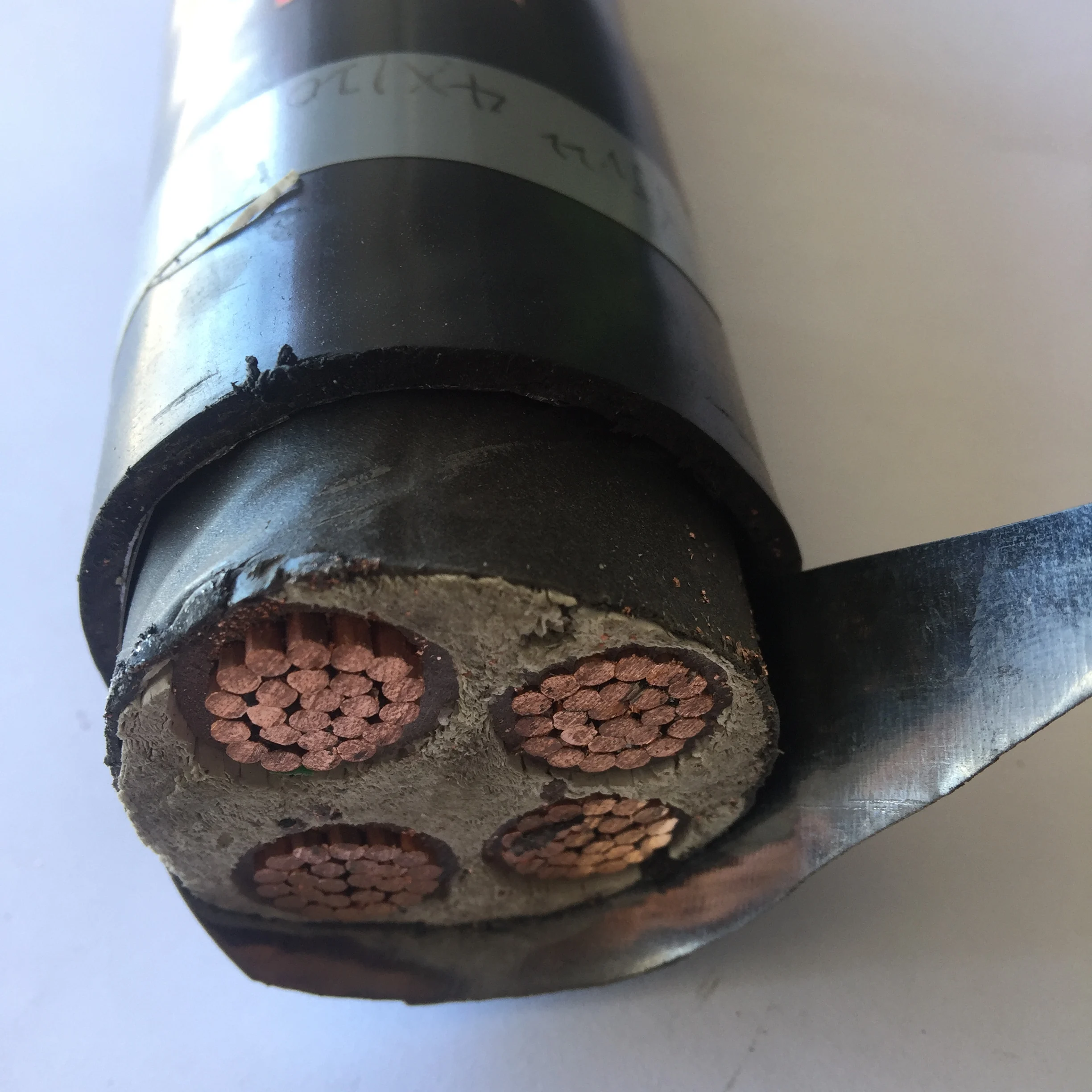 0.6 1kv Yjv Yjlv 32 Power Cable Yjv 3x6mm Copper Flexible Electric ...