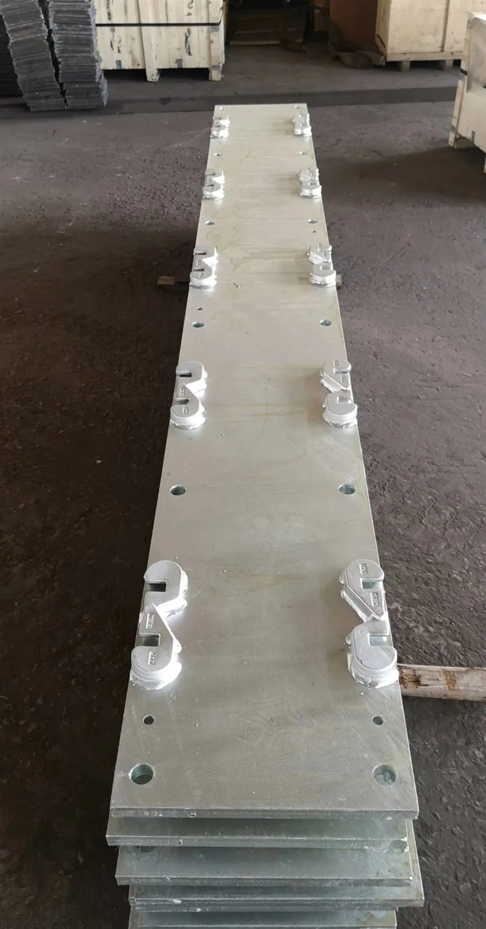 Crane Rail Railway Parts Steel Sole Plate For Sale - Buy Crane Rail ...