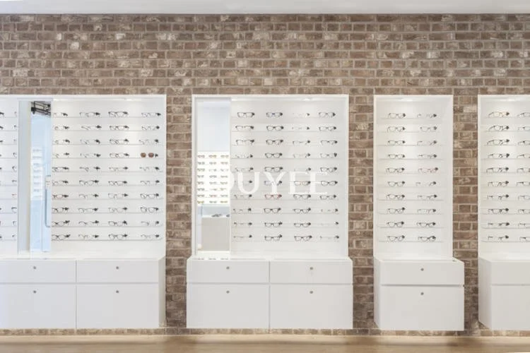 Wholesales Retail Eyewear Showroom Interior Design Wall Mounted ...
