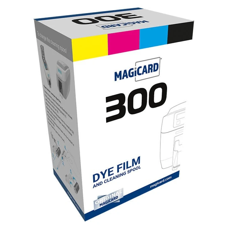 Magicard MA300 YMCKO Color Ribbon - 300 Prints for ID Cards