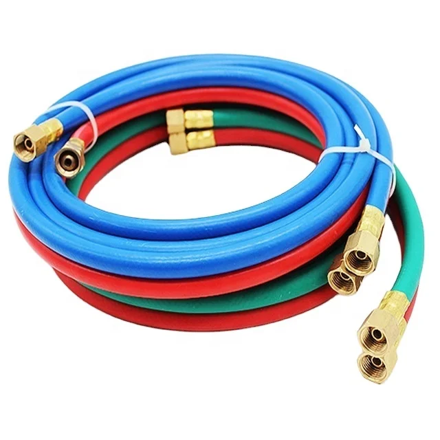 Conveying Of Oxygen & Acetylene Twin Line Gas Welding Oxygen Acetylene ...