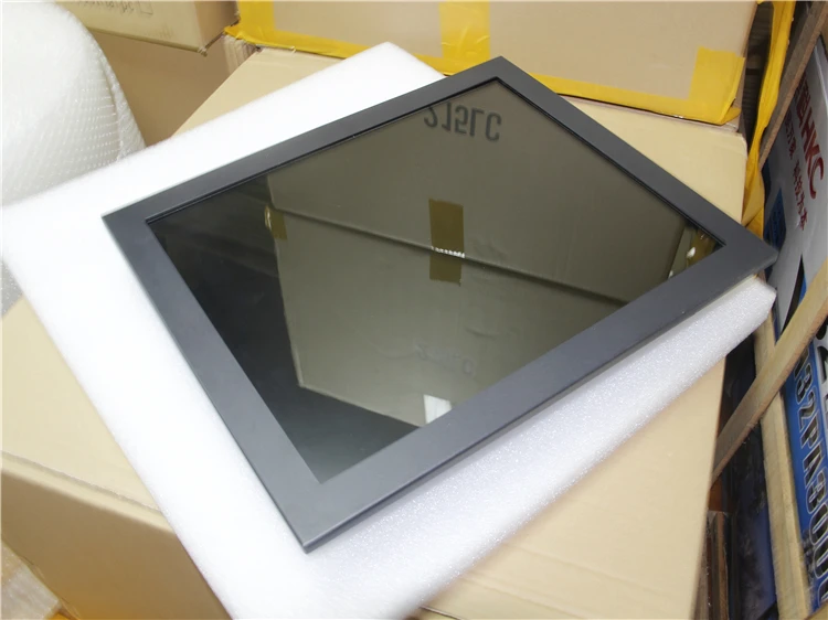 17 Inch Industrial Machines Operate Touch Screen Displays With Open Frame Mounted Hanging Ear ...