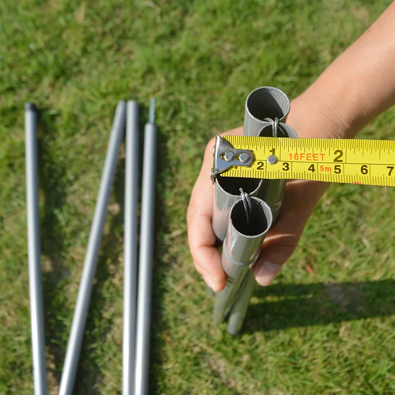 2-metre-long Pole Support Pole for Front Door and Back Door of Tent ...