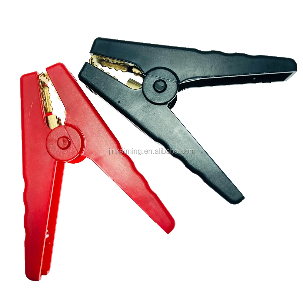 Jkm 100mm Battery Alligator Clips Clamp Terminal Replacement Booster ...