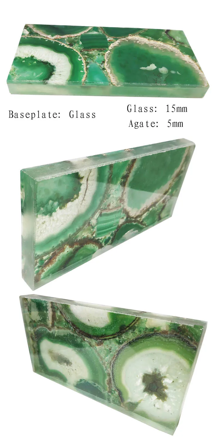 Unique Granite Slabs Madagascar Marble Green Agate Decor