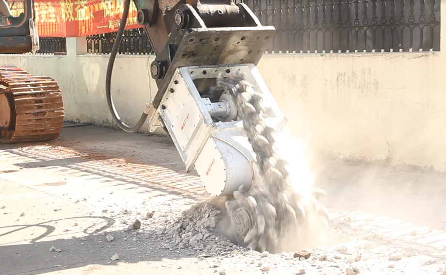 Milling Machine Attachments Chain Drum Cutter For Excavator - Buy Drum ...