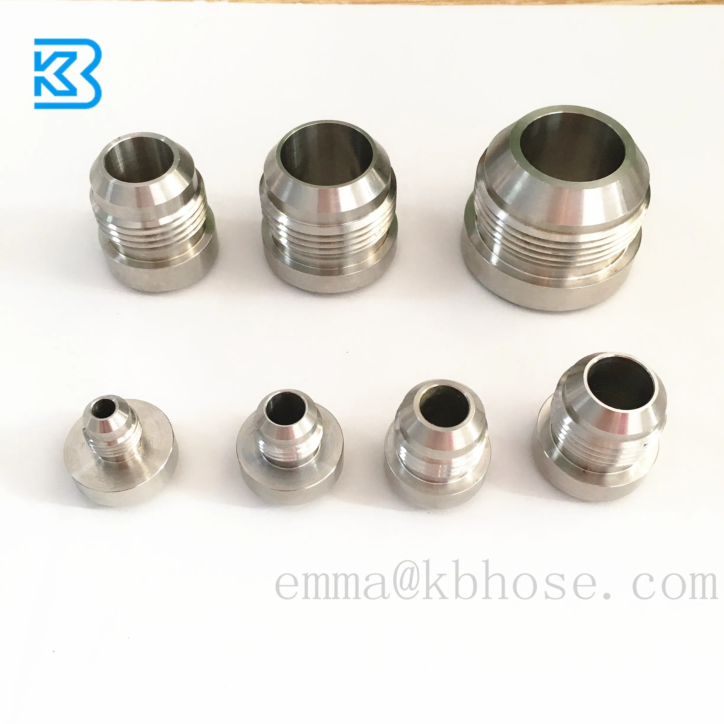 An20 Weld on Bungs - Durable Male Billet Aluminium Fittings