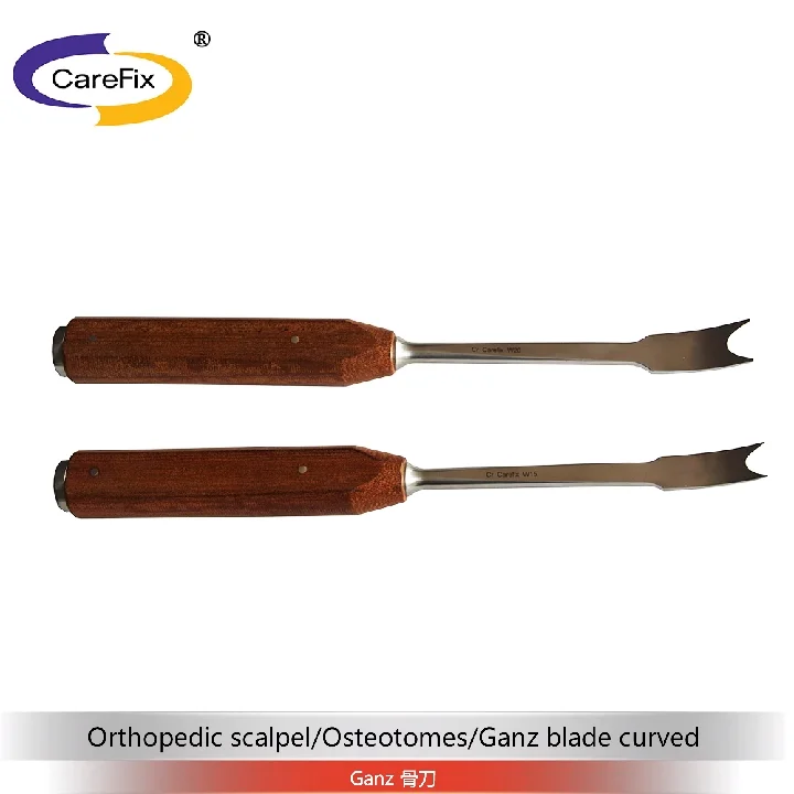Orthopedic Scalpel Professional Osteotomes Ganz Surgical Blade Curved ...