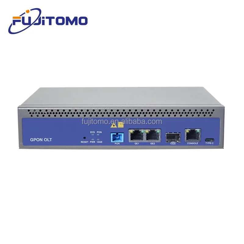 FUJITOMO Vsol MINI 1 Port Gpon Olt - 128 User Support