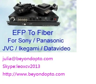 Fiber Optical Camcorder Converter with SMPTE 3K.93C Connectors