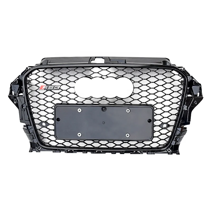 Rs3 Front Bumper Grill For Audi A3 Material Black Rs3 High Quality ...