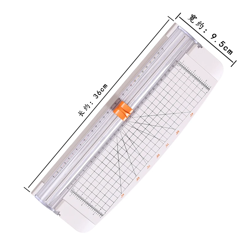 ZEQUAN Manual A4 Paper Cutter Plastic Paper Trimmer for Office School ...