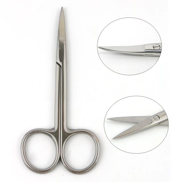 Private Label Custom Logo Lash Scissor Stainless Steel Eyelash Scissors ...