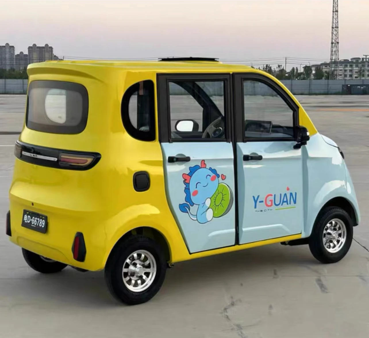 High Quality Four Wheel Electric Car Mini Adult Family Mobility Scooter ...