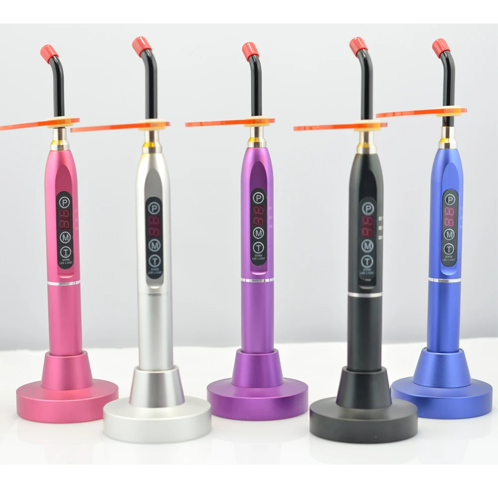 Hot Selling !pink Dental Supplies Dental Curing Resin Lamp/digital Led ...