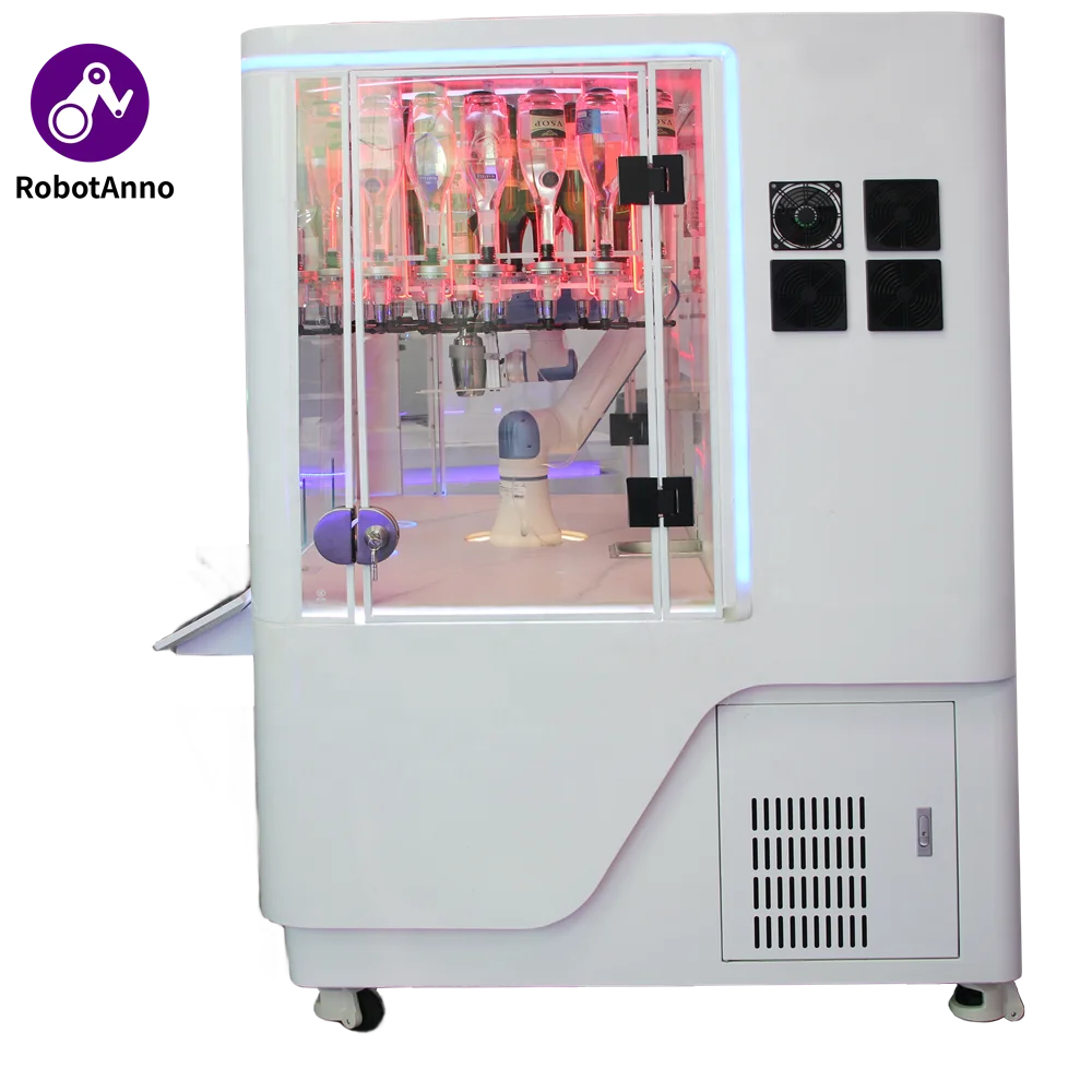 Robot Bartender Vending Machine Drink And Ice Cream Fully Automatic ...