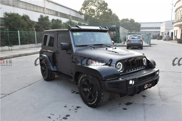 Jeep Wrangler Rubicon Wide Body Kit & Bumpers - Easy Install - OEM