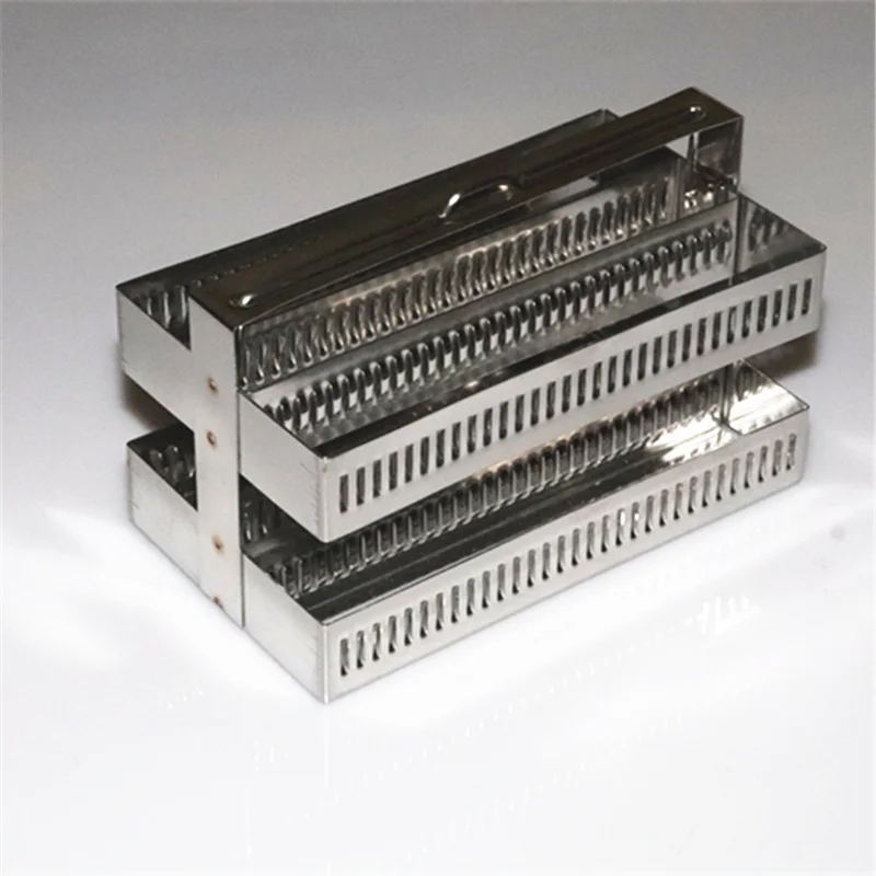 Lab Stainless Steel Staining Rack For 30 60 Microscope Slide - Buy ...