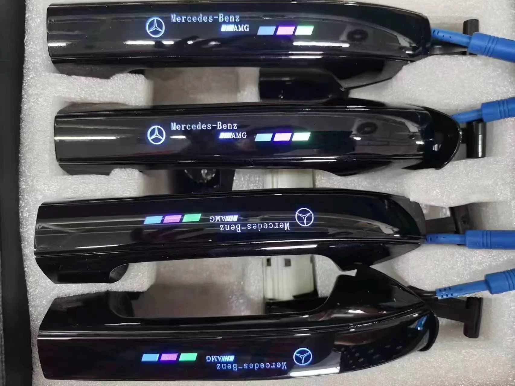 Vito Door Handle with LED Display Screen - Luxury & Quality