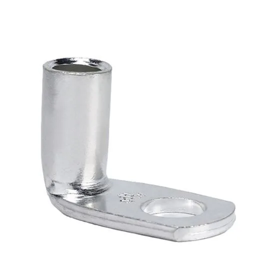 L Shape Tinned Copper Cable Lugs 90 Degree Bent Battery Lugs Heavy Duty ...