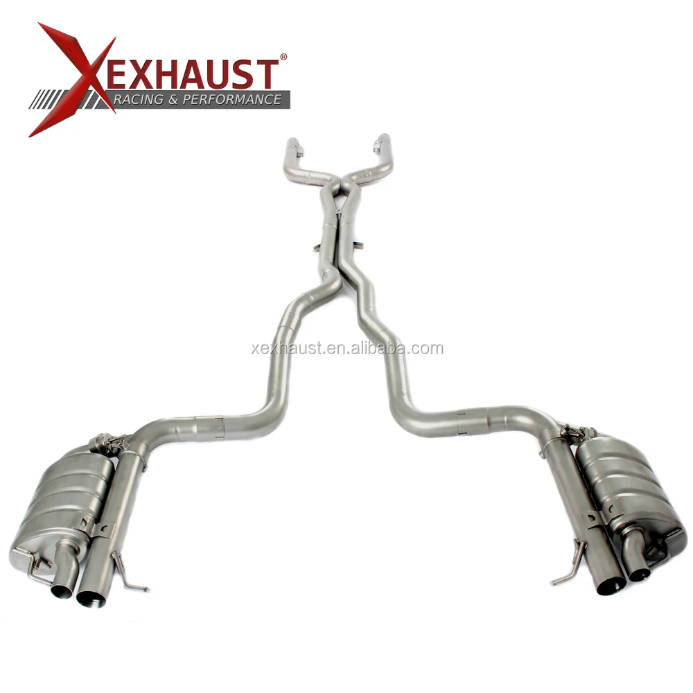 For Mercedes Benz W205 C200 C300 1.5t 1.6t 2.0t 2014-16 Catback Exhaust ...