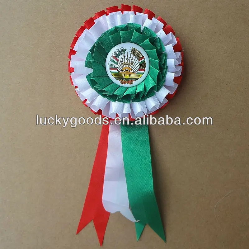 2014 Custom Printing Satin Ribbon Badge Wholesale - Buy Satin Ribbon ...