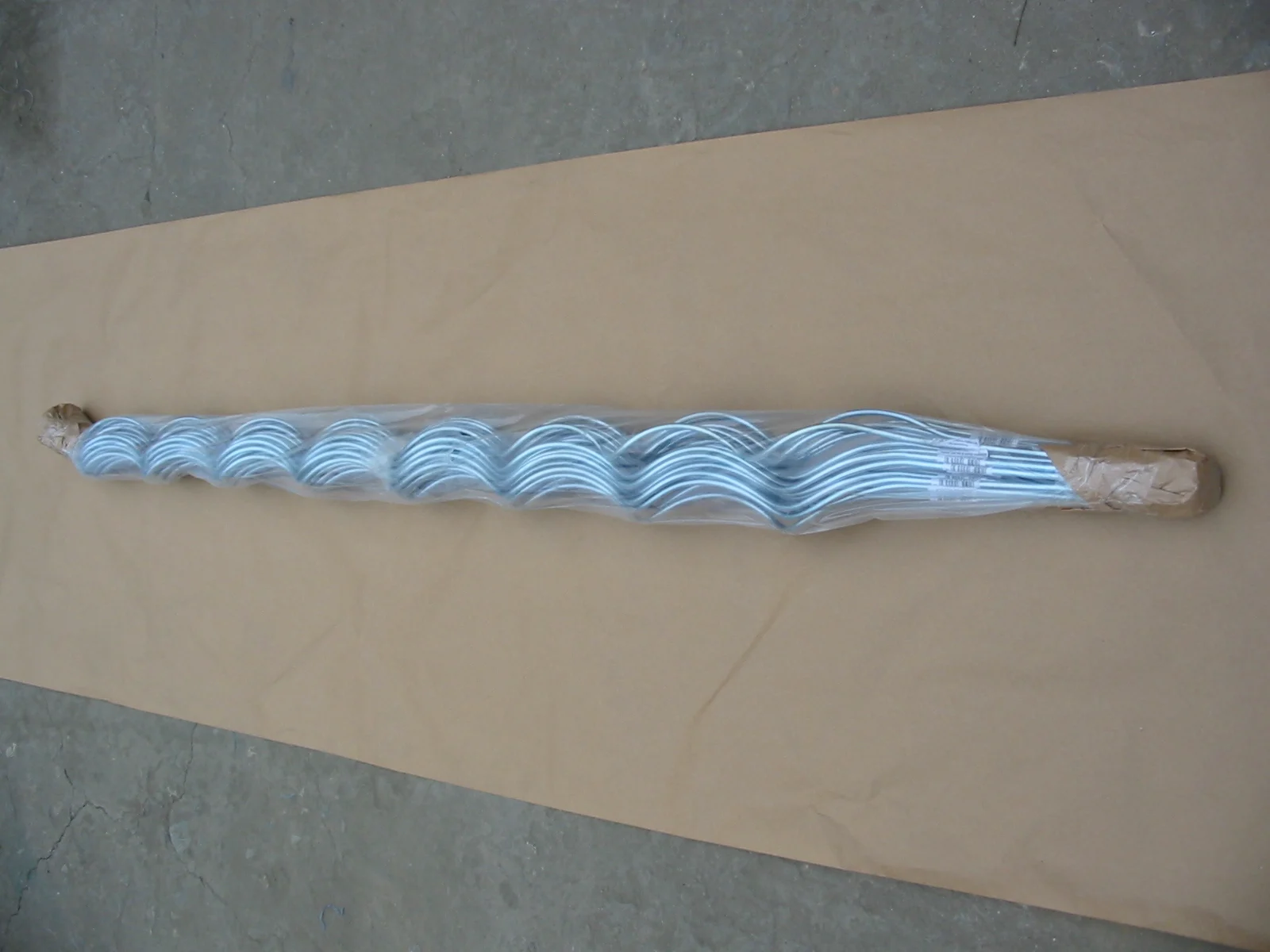 High Tension Galvanized Tomato Spiral Wire Stake For Garden - Buy ...