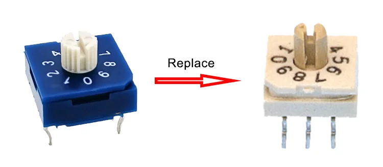 16 Position Binary Coded Rotary Switch - Reliable Control