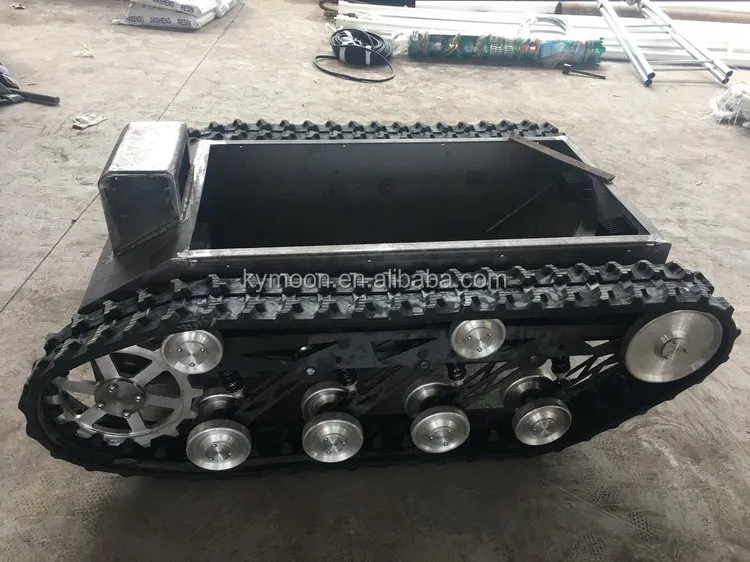 Rubber Track Chassis Payload From 500kgs to 3000kgs Rubber Track ...