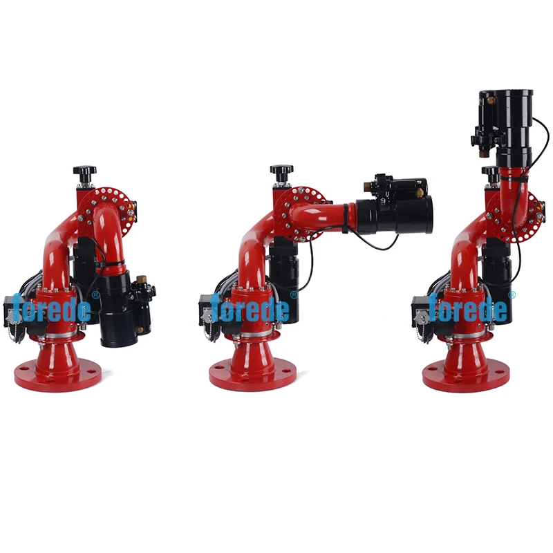 Forede SS304 Fixed Remote Control Fire Monitor - 1200LPM