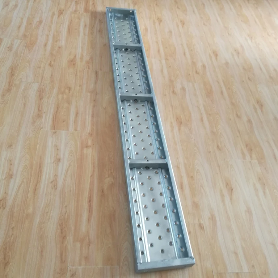 Ladder Scaffolding Parts Scaffold Metal Planks Pierced Steel Walk ...
