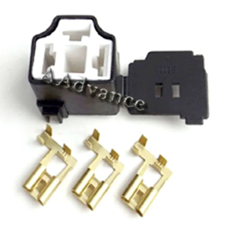 H4 Headlight Connector - Japanese Connectors with 312 Flag Terminals