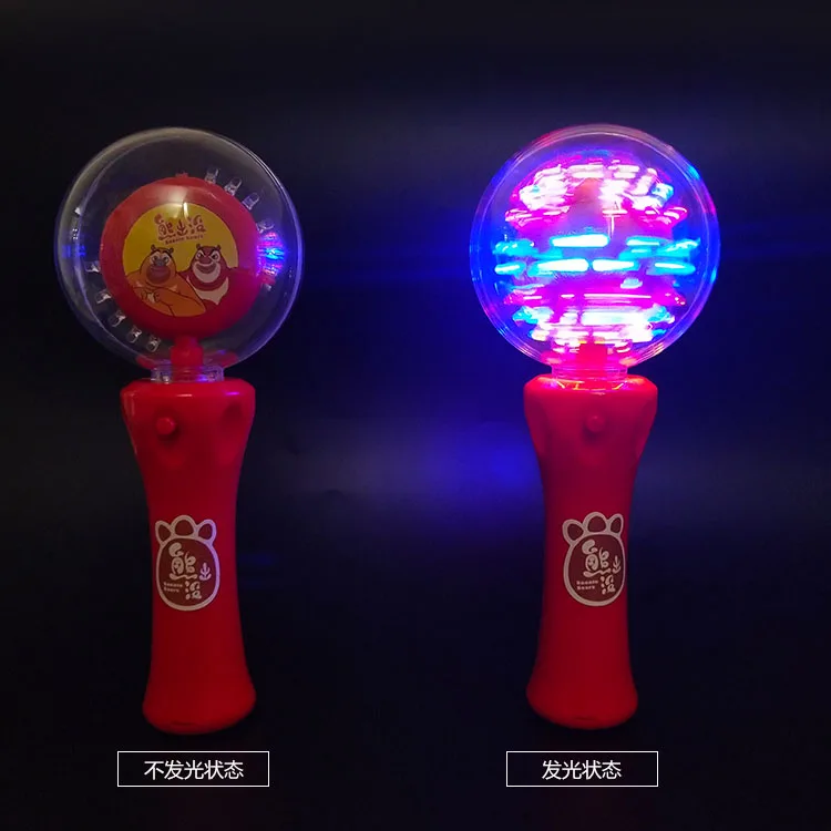 LED Spinning Light up Stick - Fun Kids Toy for Parties