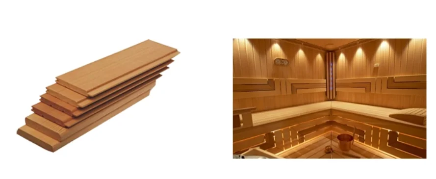 Canadian Red Cedar Sauna Room Board - Durable & Aromatic