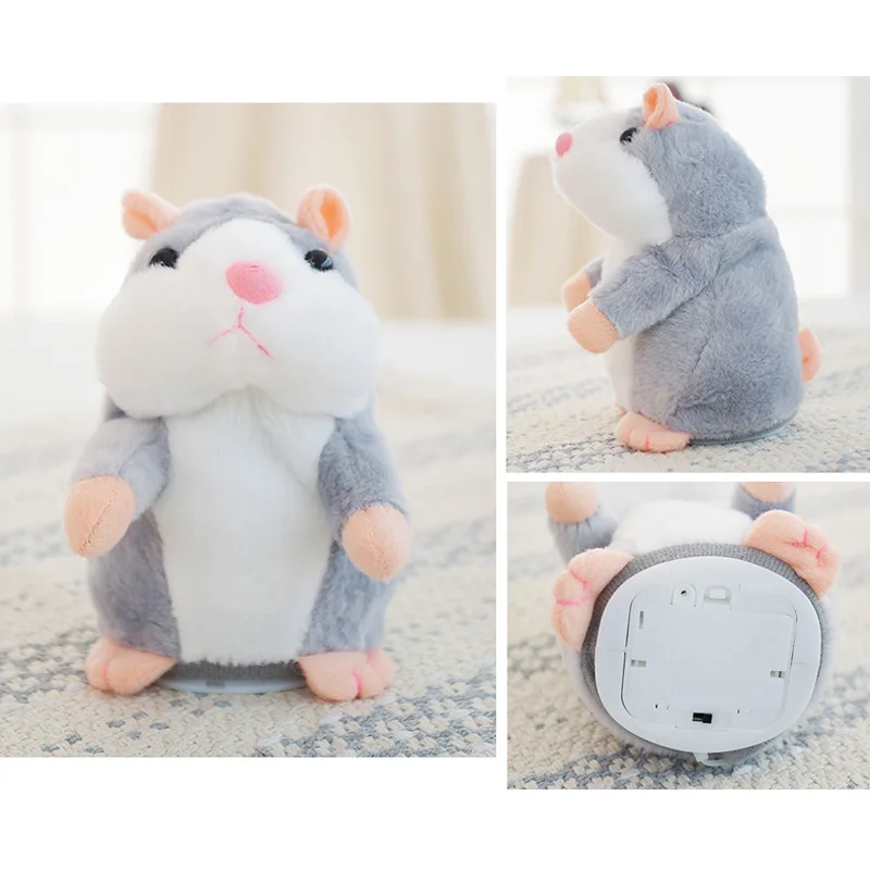 Voice Recording Toys - Talking Hamster Repeats Lovely Plush