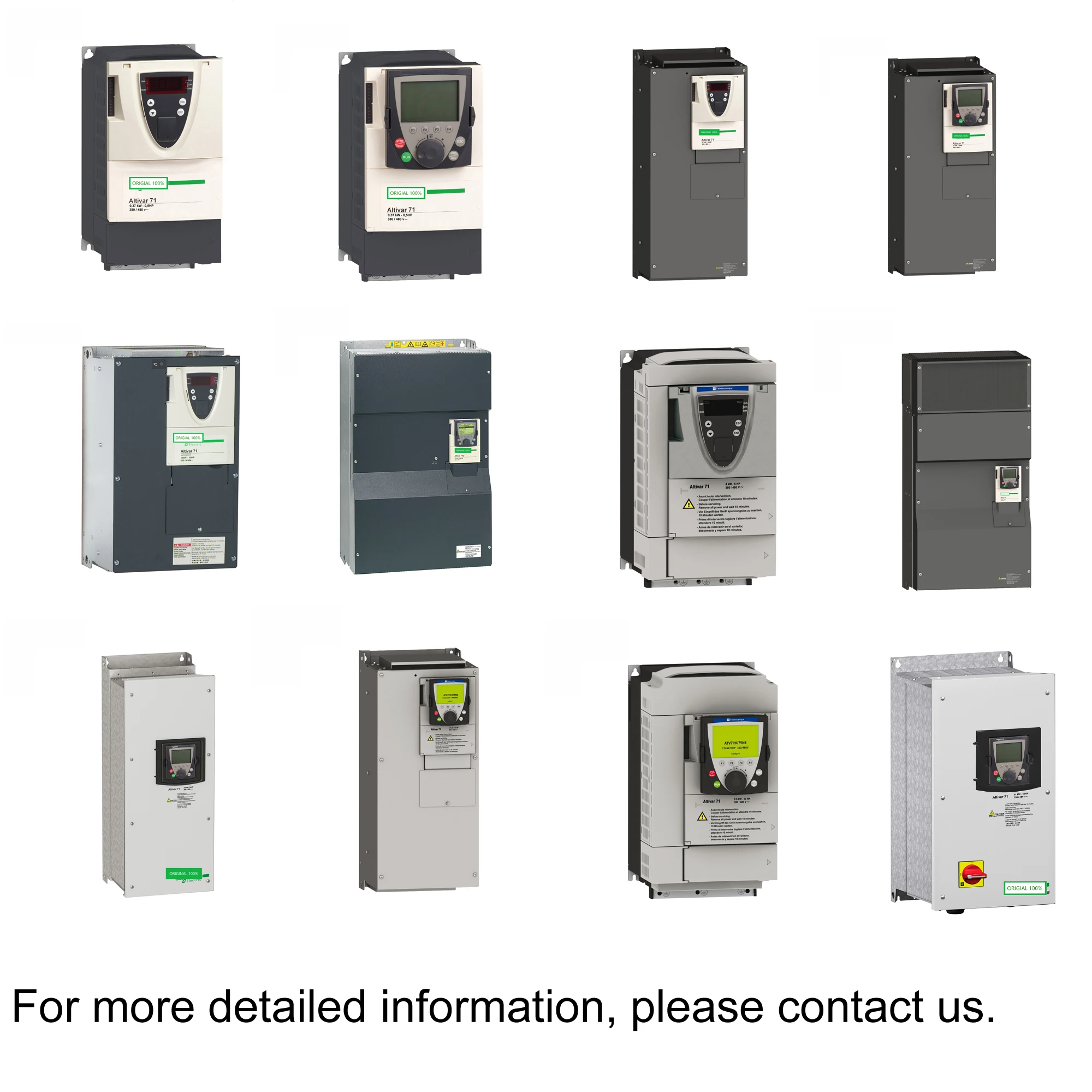 Original Atv71 Series Frequency Converter Inverter Atv71hu15n4 - Buy ...