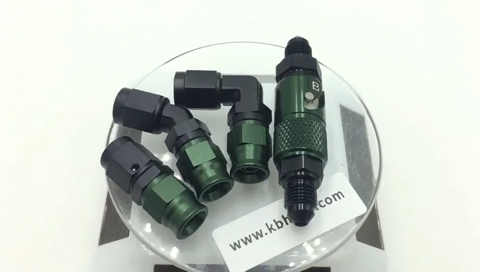 An3 3an -3an -an3 Straight 45deg 90deg Forged Aluminum Ptfe Brake Oil ...