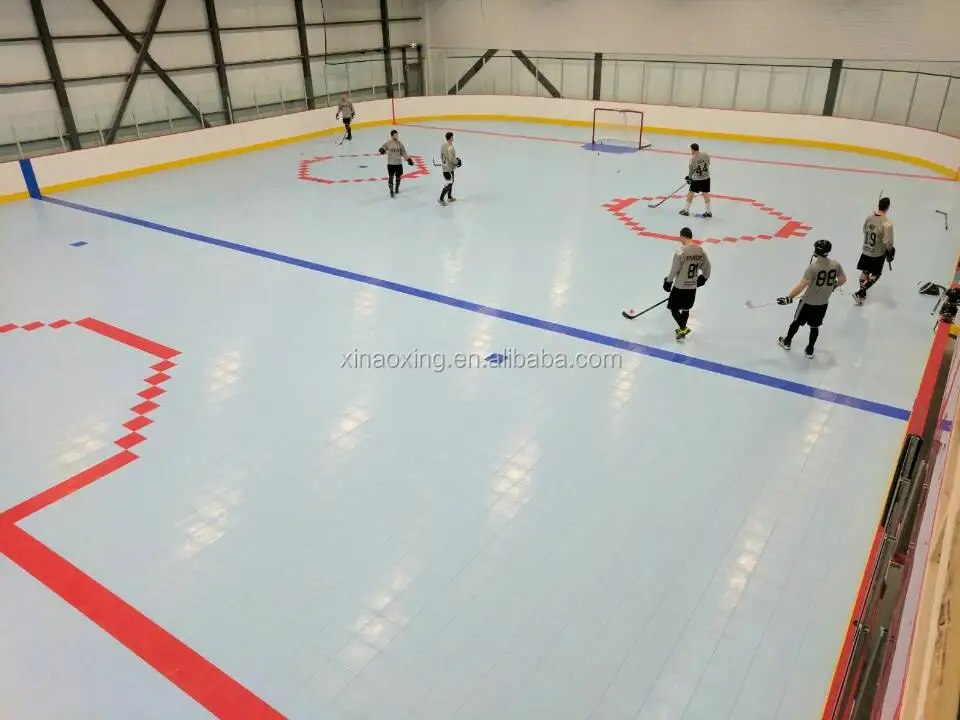 Tile Made By Virgin Polypropylene Used As Sports Floor For Hockey Court ...