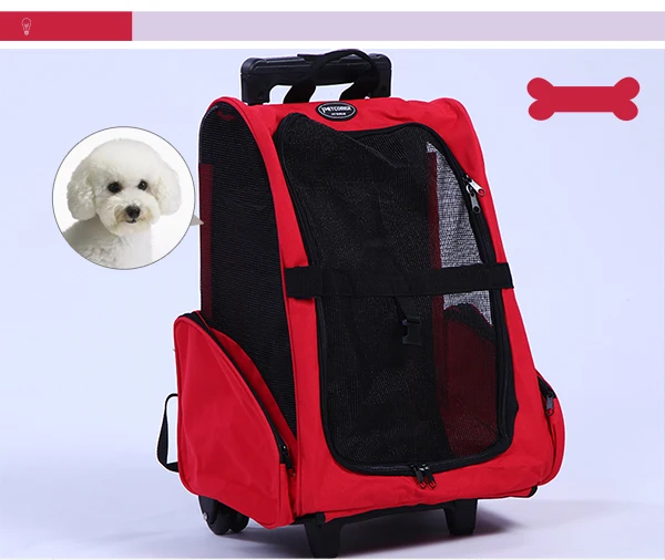 Pet Trolley Carrier - Durable Strollers for Dogs & Small Animals