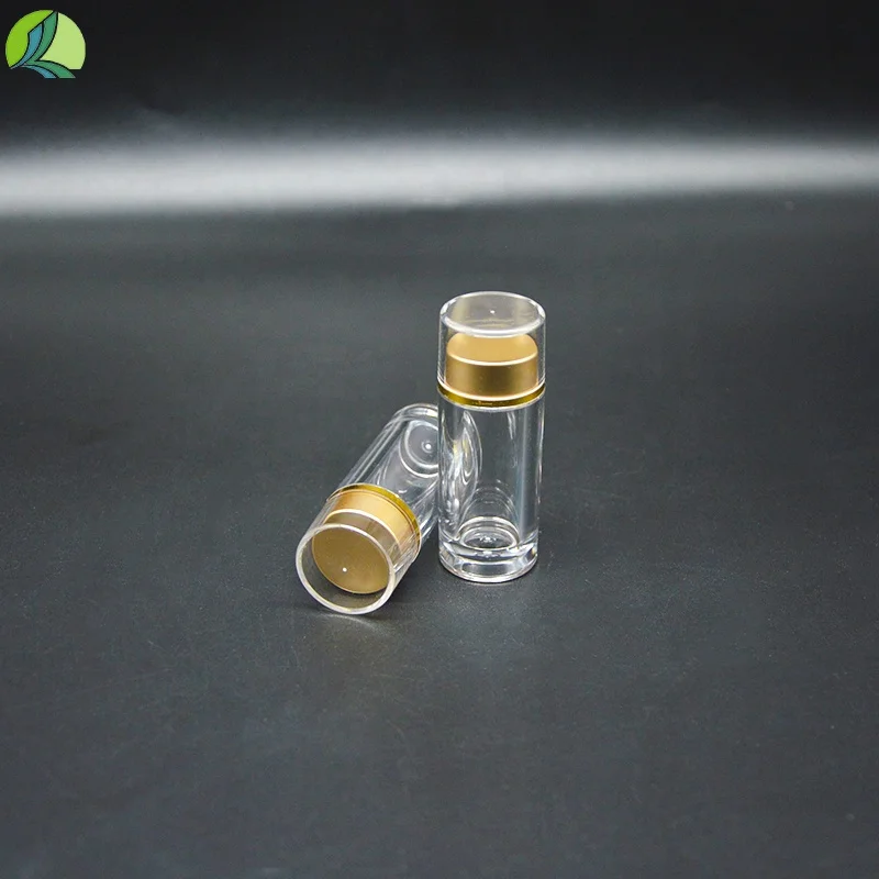 7.5ml Transparent Acrylic Plastic Bottle Screw Pill Capsule Creen ...