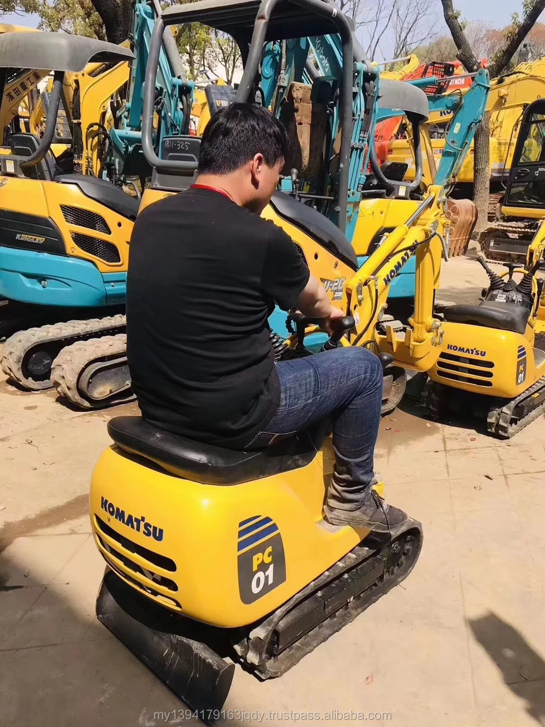 Used Original Japan Komatsu Pc01 Excavator - Buy Used Komatsu Pc01 ...