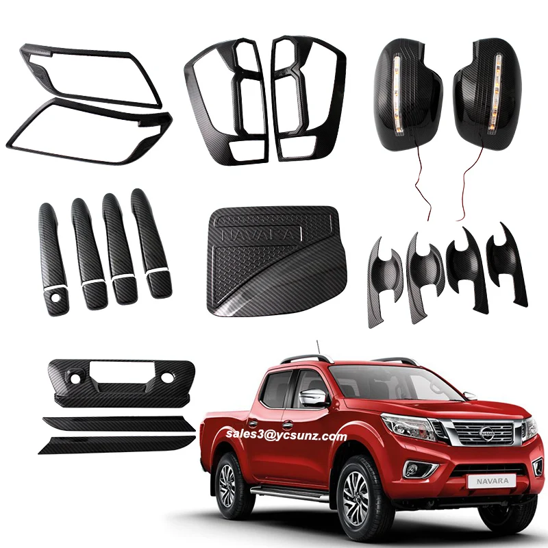 Car Accessories Matte Black Full Kit For Navara Np300 2014 New,Black ...