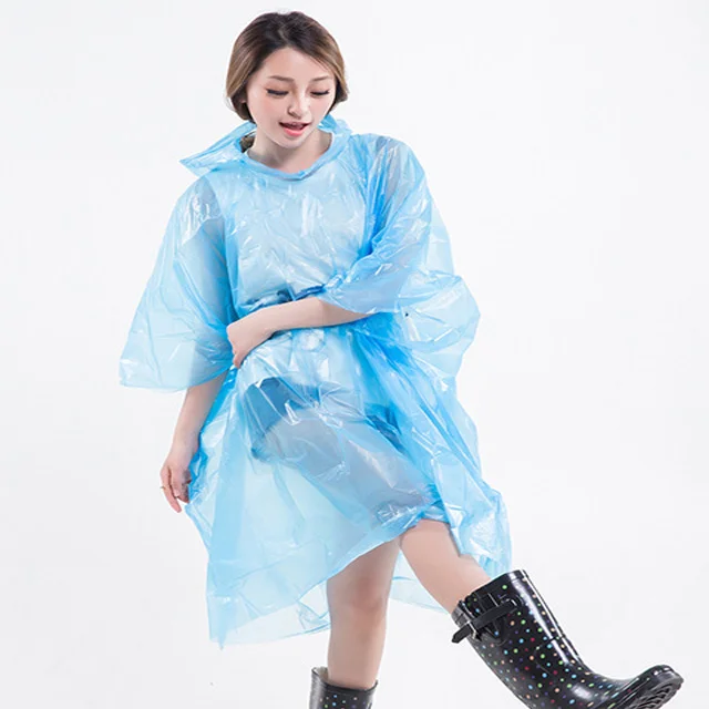 Cheap PE Adult Transparent for Custom Material Plastic Raincoat for ...