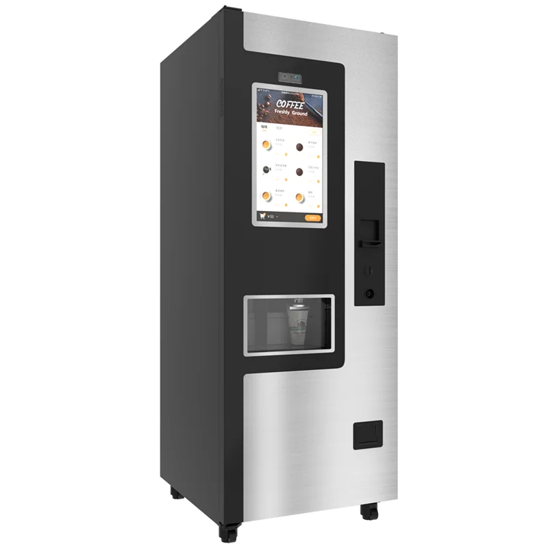 Commercial Fully Automatic Espresso Coffee Vending Machine Touch Screen ...