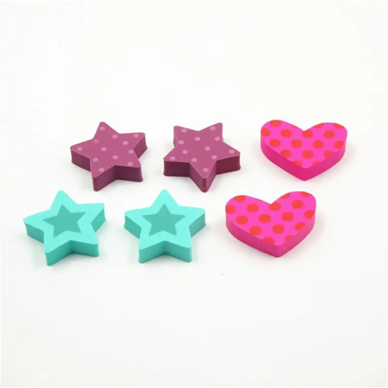 Custom Colorful Rubber Erasers Durable Flexible Pencil Eraser School ...