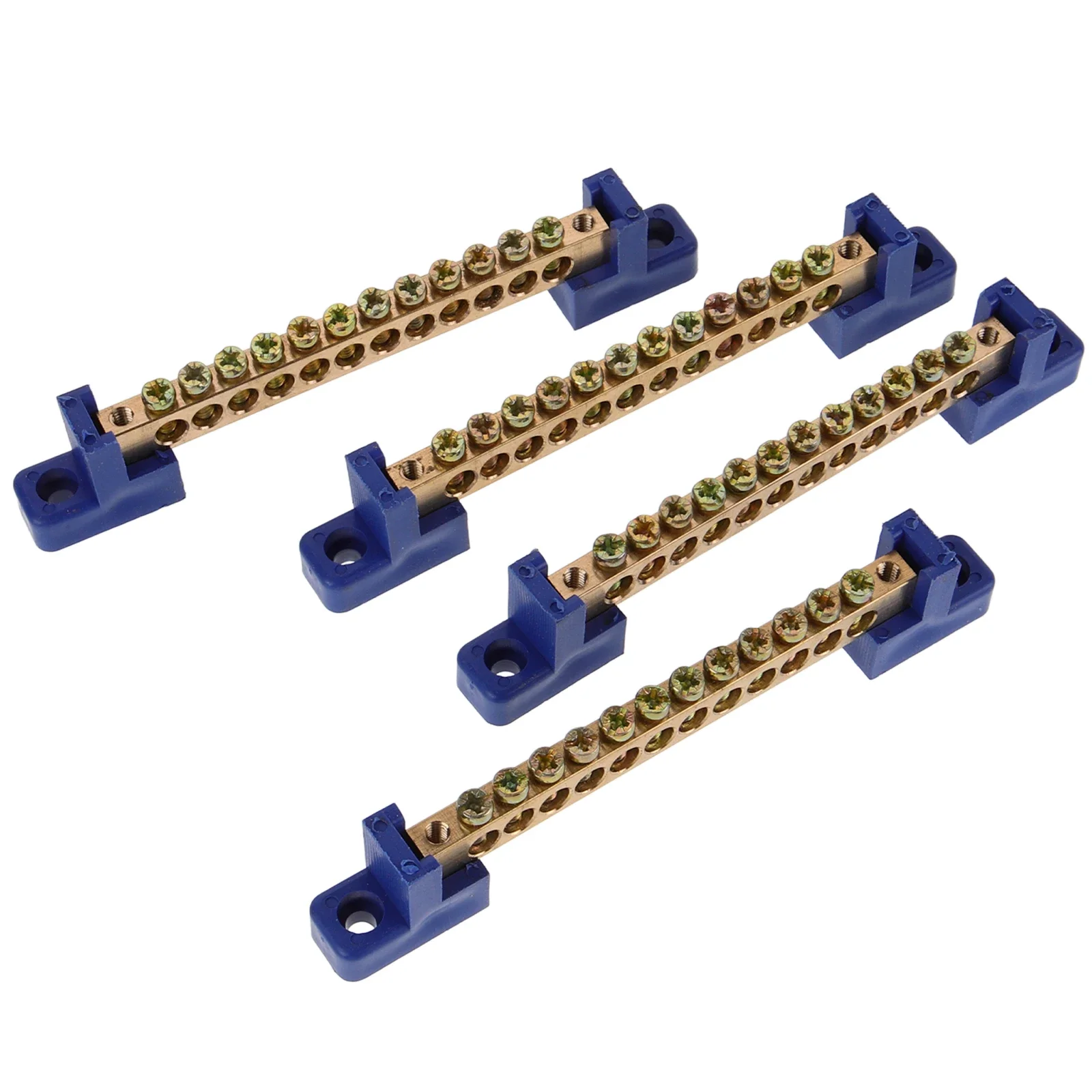 Durable PA66 Nature Wire Ground Copper Strip Grounding Distribution Box ...