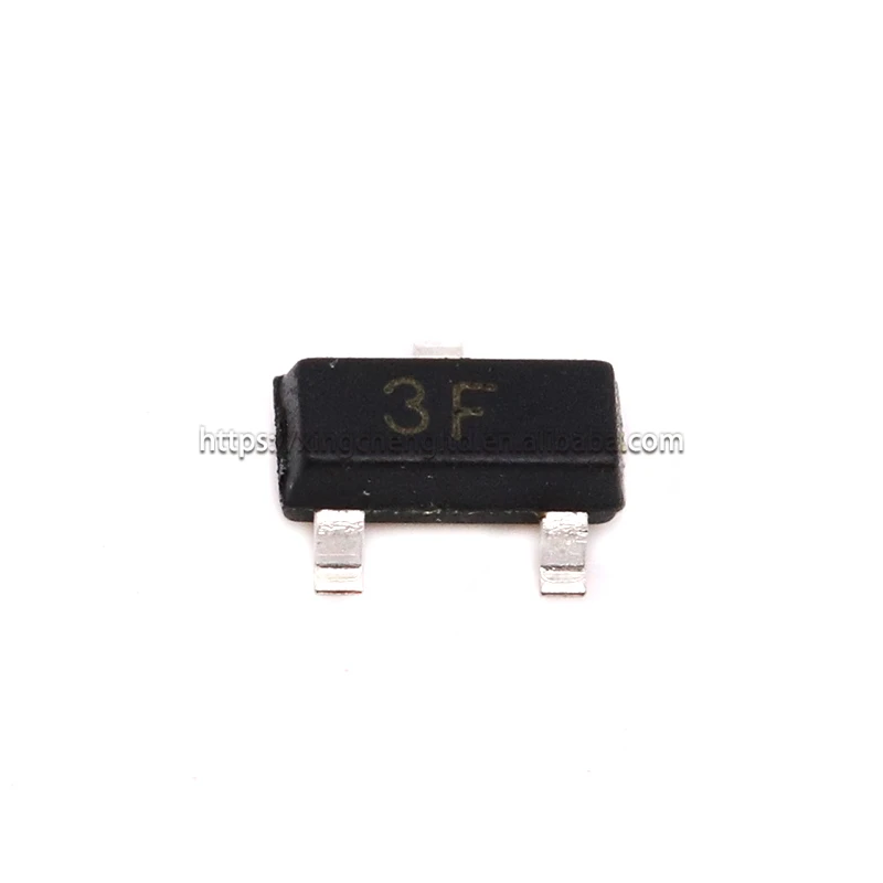 BC857B Transistor - PNP, SOT-23, 0.1A, 45V for PCB Mounting