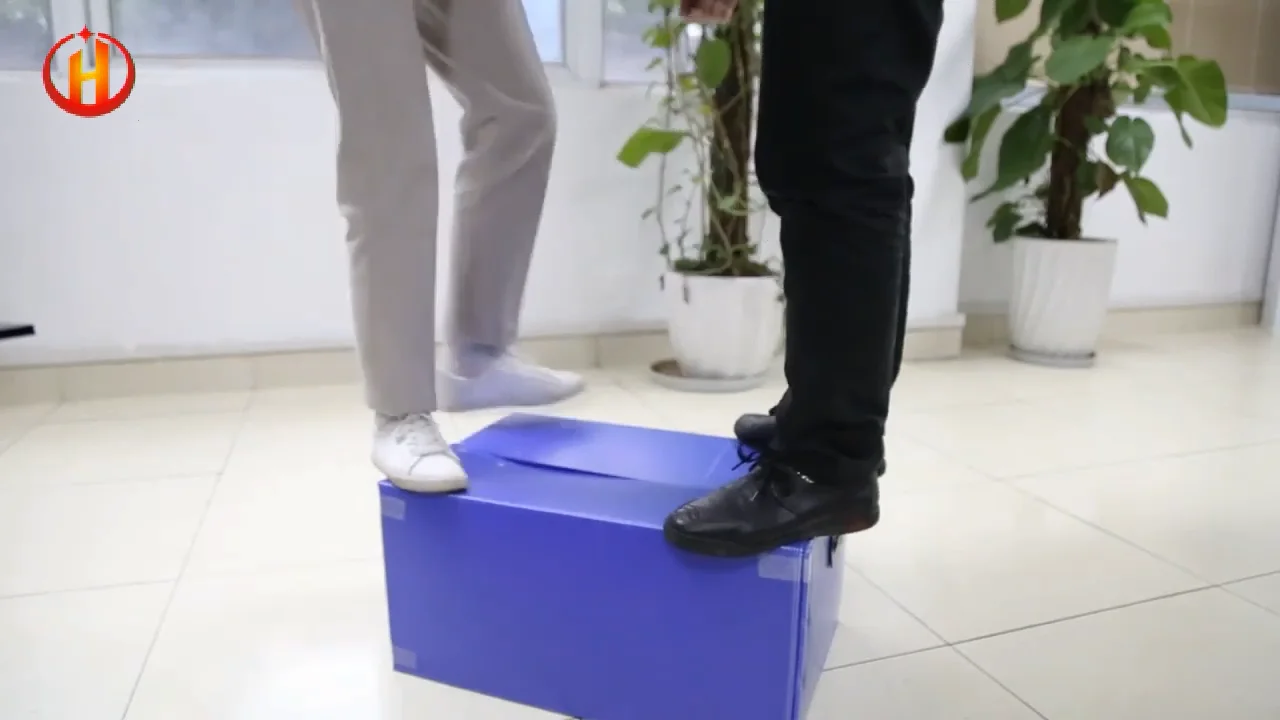 Multi-function Pp Corrugated Plastic Foldable Storage Box With ...